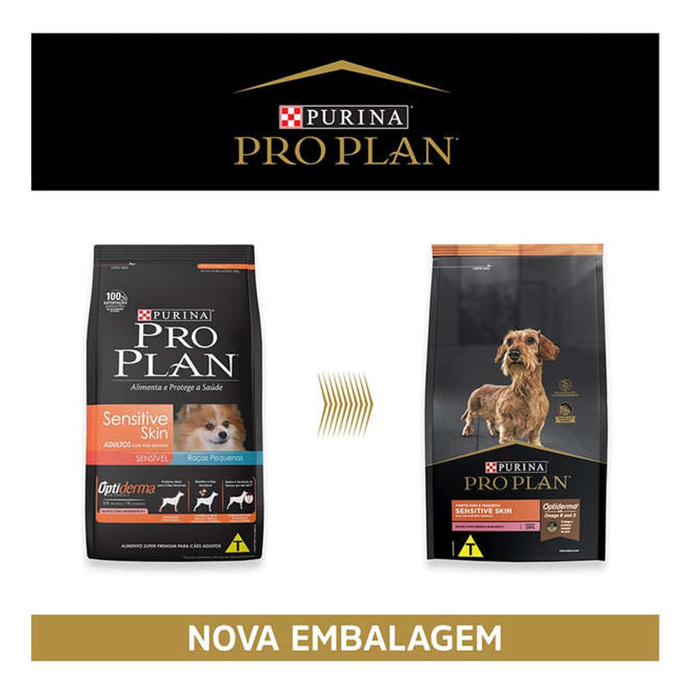 Ração Seca Pro Plan Cães Adultos Raças Pequenas Salmão - Tudo de Bicho