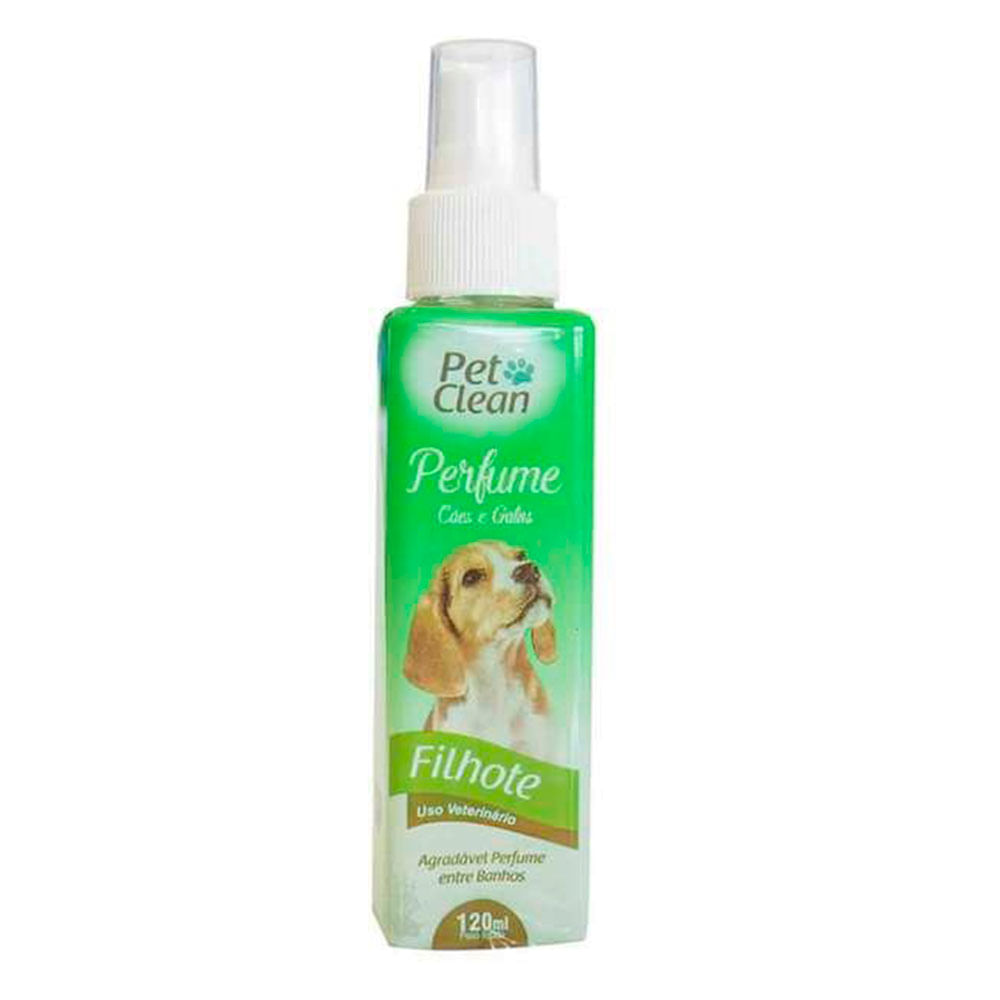Perfume para Cães e Gatos Filhotes Pet Clean - Tudo de Bicho