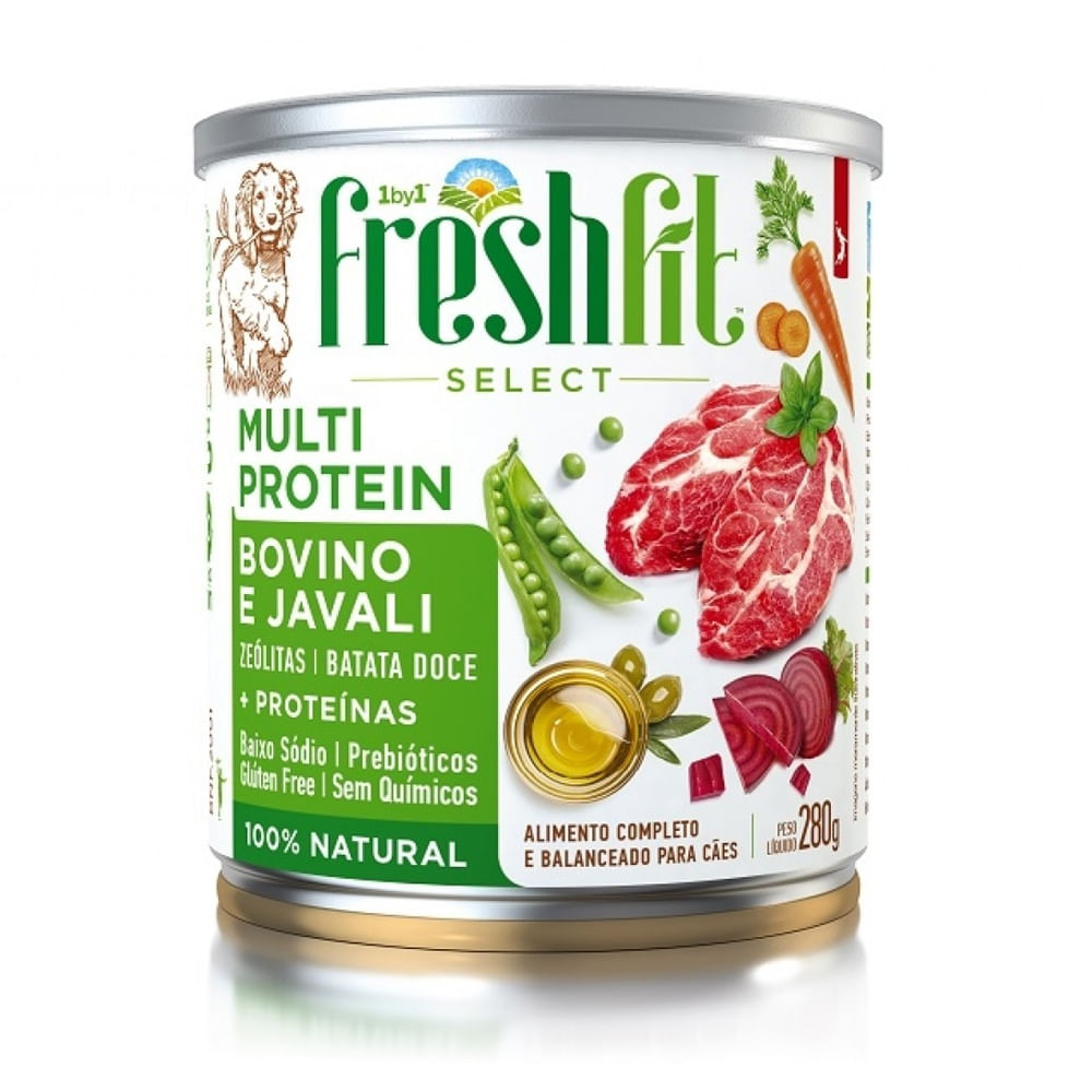 Ração Úmida Para Cães Spin Pet Freshfit Select Multi Protein - Tudo de ...