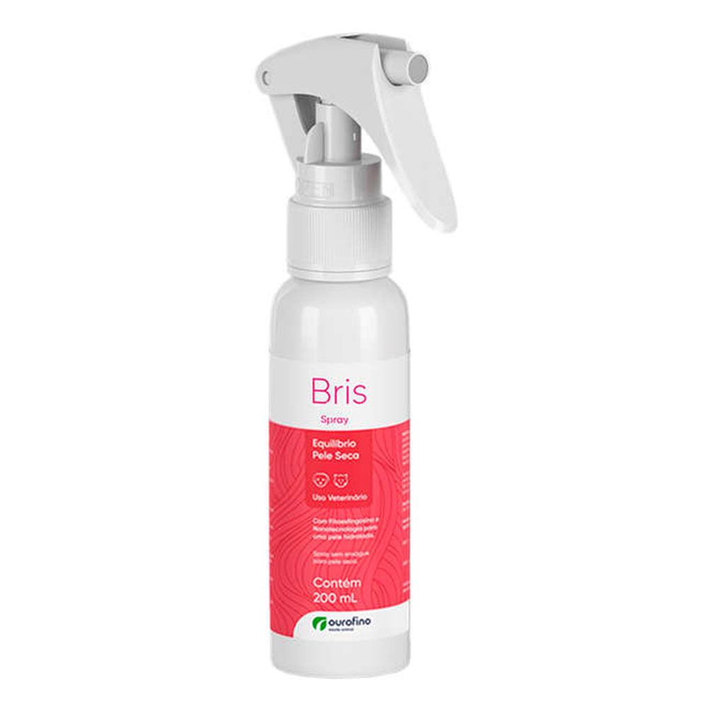 Spray Bris Pele Seca Ouro Fino - Tudo de Bicho
