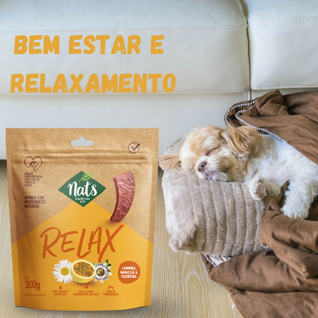 Bifinho Cães Nats Natural NatRelax - Tudo de Bicho
