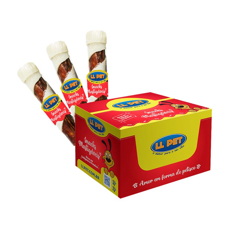 Petisco para Cães Combo Sticks Spiral 5 LL Pet - Tudo de Bicho